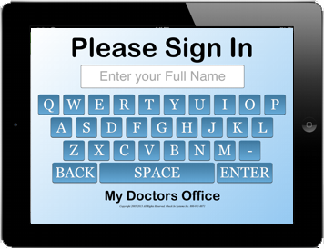 Medical Check In | A Better Sign In Sheet